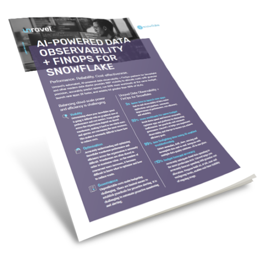 AI-Driven Observability for Snowflake