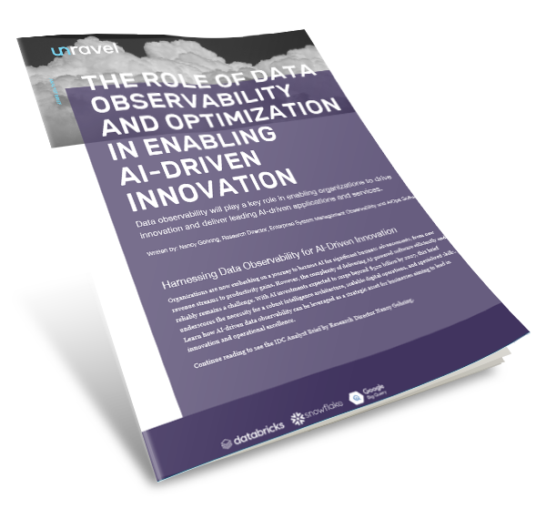 IDC Analyst Brief: The Role of Data Observability and Optimization in ...